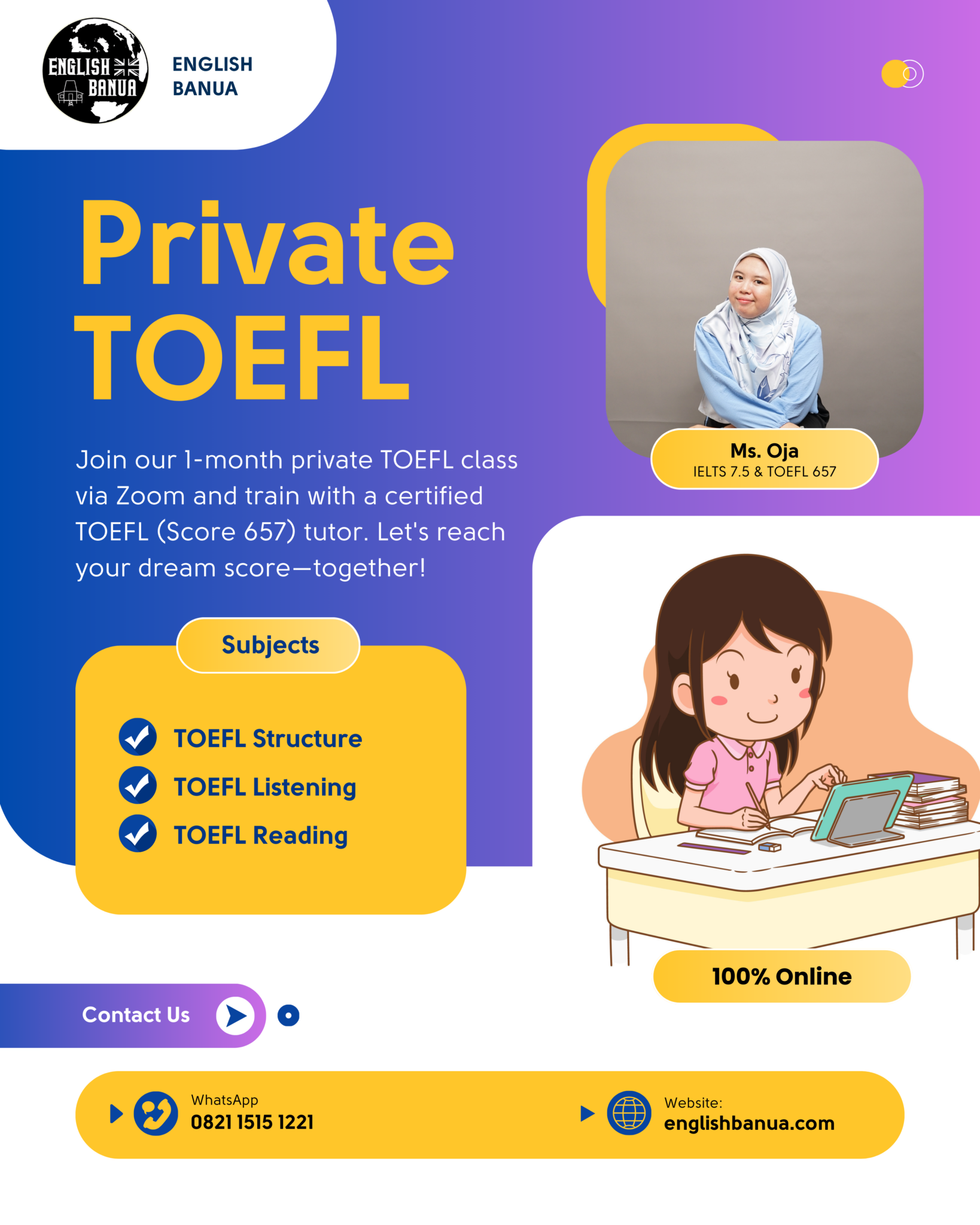 TOEFL Structure 02 – English Banua